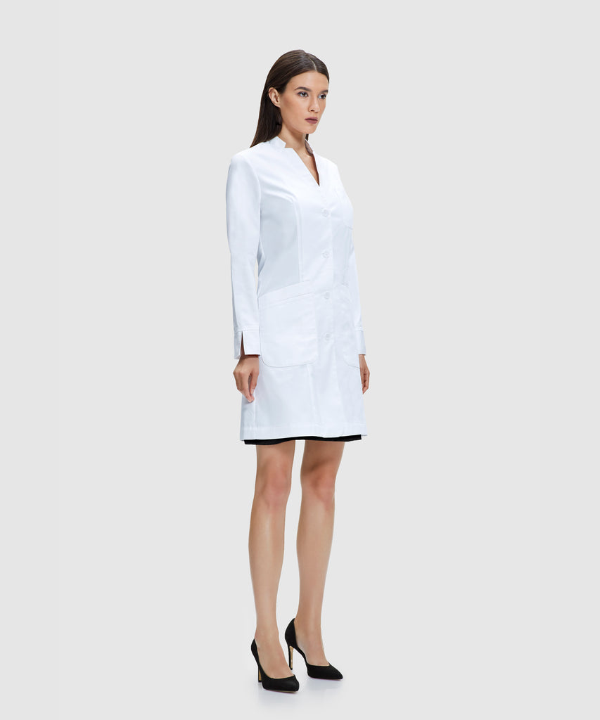 DR10 Ladies Lab Coat - Women's Tailored Fit Lab Coat - Dr. James