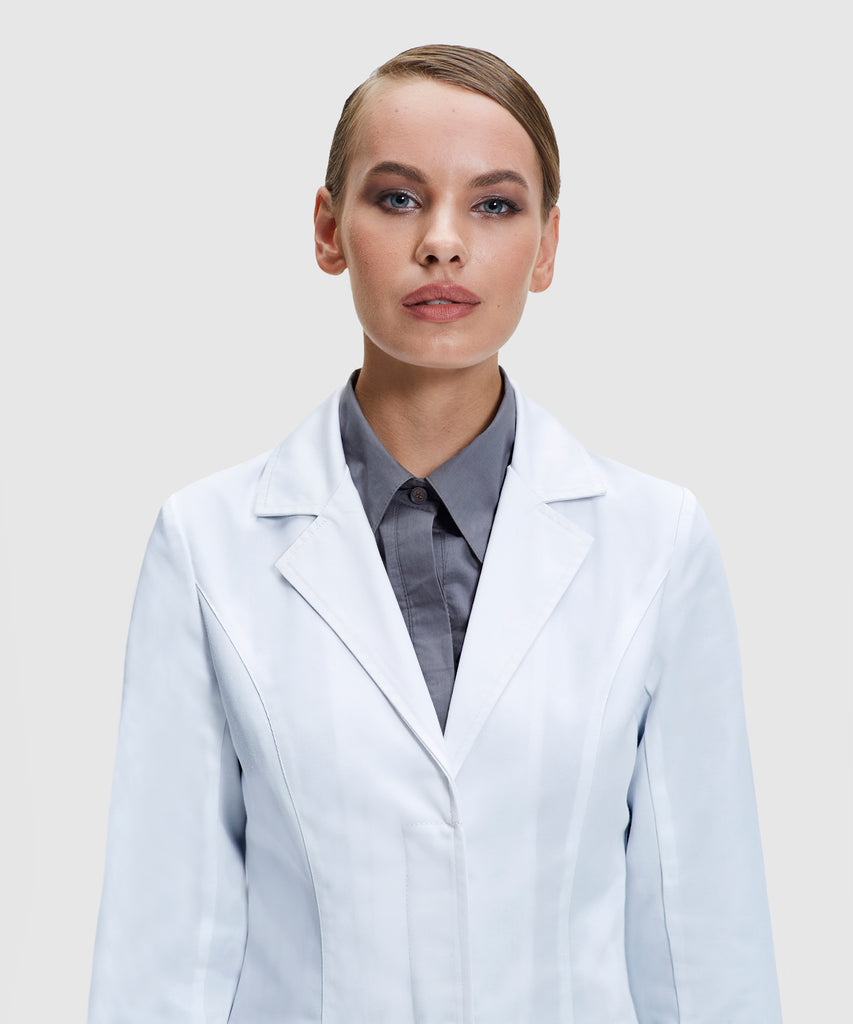 DR5 Ladies Lab Coat - Ladies Fitted Lab Coat - Dr. James